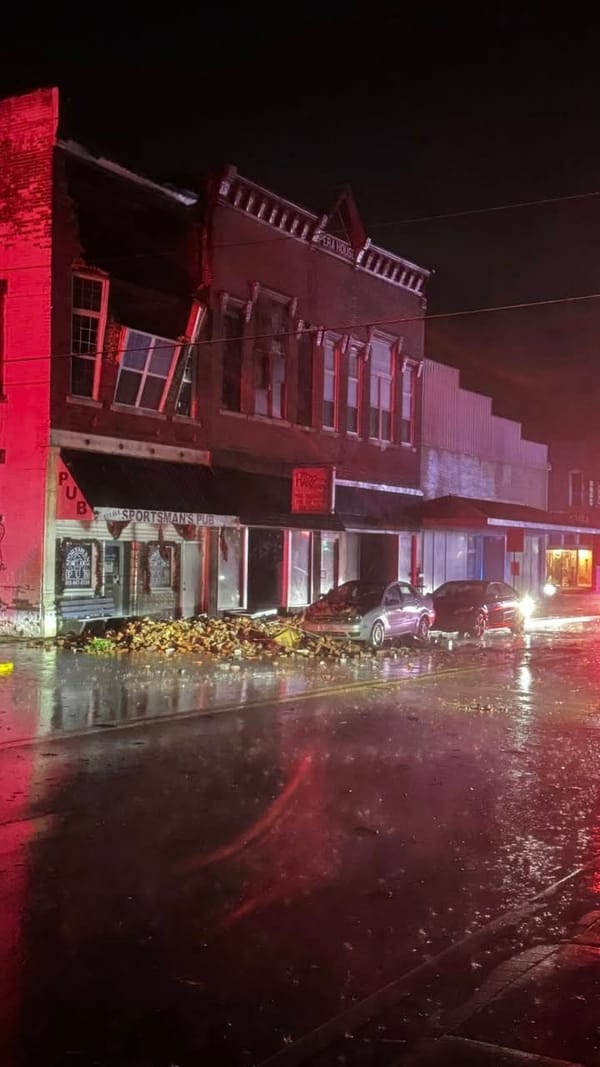 Multiple Buildings Damage From Heavy Winds in Linton and Reports of ...